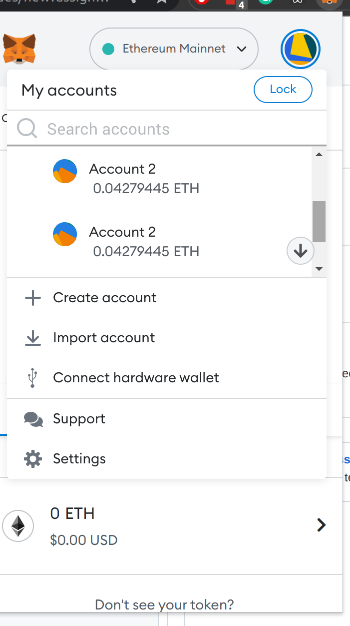 [Bug]: Not able to create account in Ubuntu using V10.20.0 · Issue #16311 · MetaMask/metamask ...
