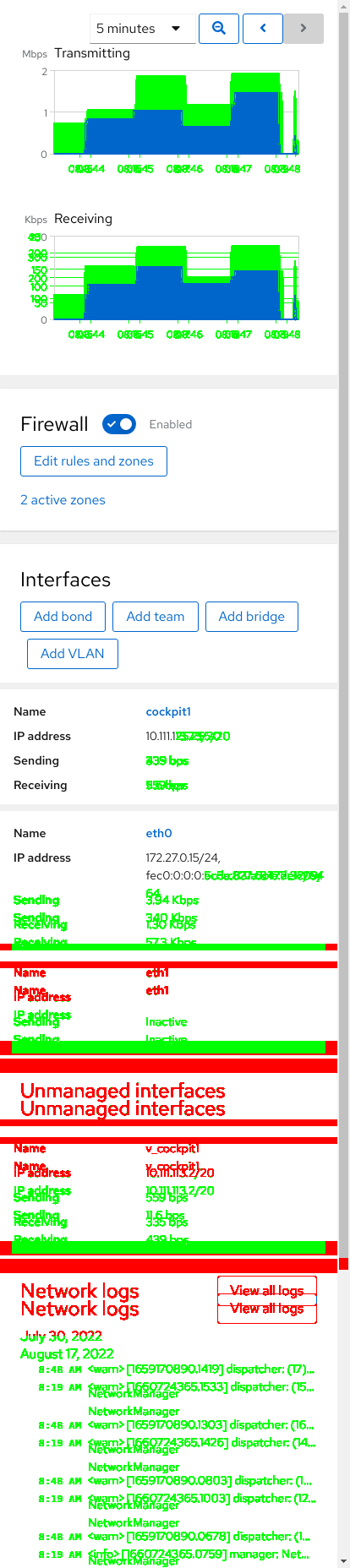 IPv6 addresses sometimes wrap in network panel · Issue #17663 · cockpit-project/cockpit · GitHub
