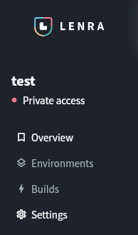 Left Menu disappears for a moment when loading page · Issue #25 · lenra-io/backoffice · GitHub