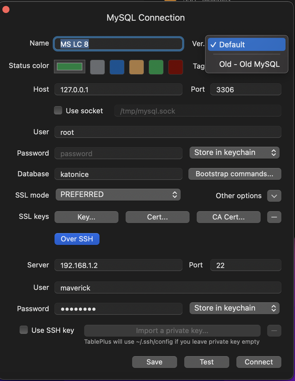 Remote server connection error "SSL connection error: error:00000001:lib(0):func(0):reason(1 ...