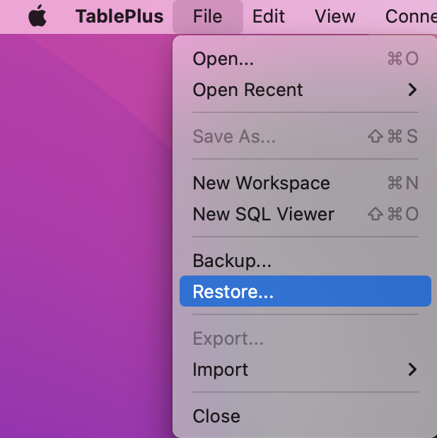 Restoring a dump created with percona mysqldump on MariaDB fails · Issue #2615 · TablePlus ...