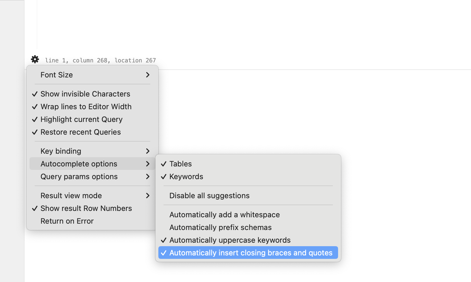 Change backtick behaviour. · Issue #2915 · TablePlus/TablePlus · GitHub