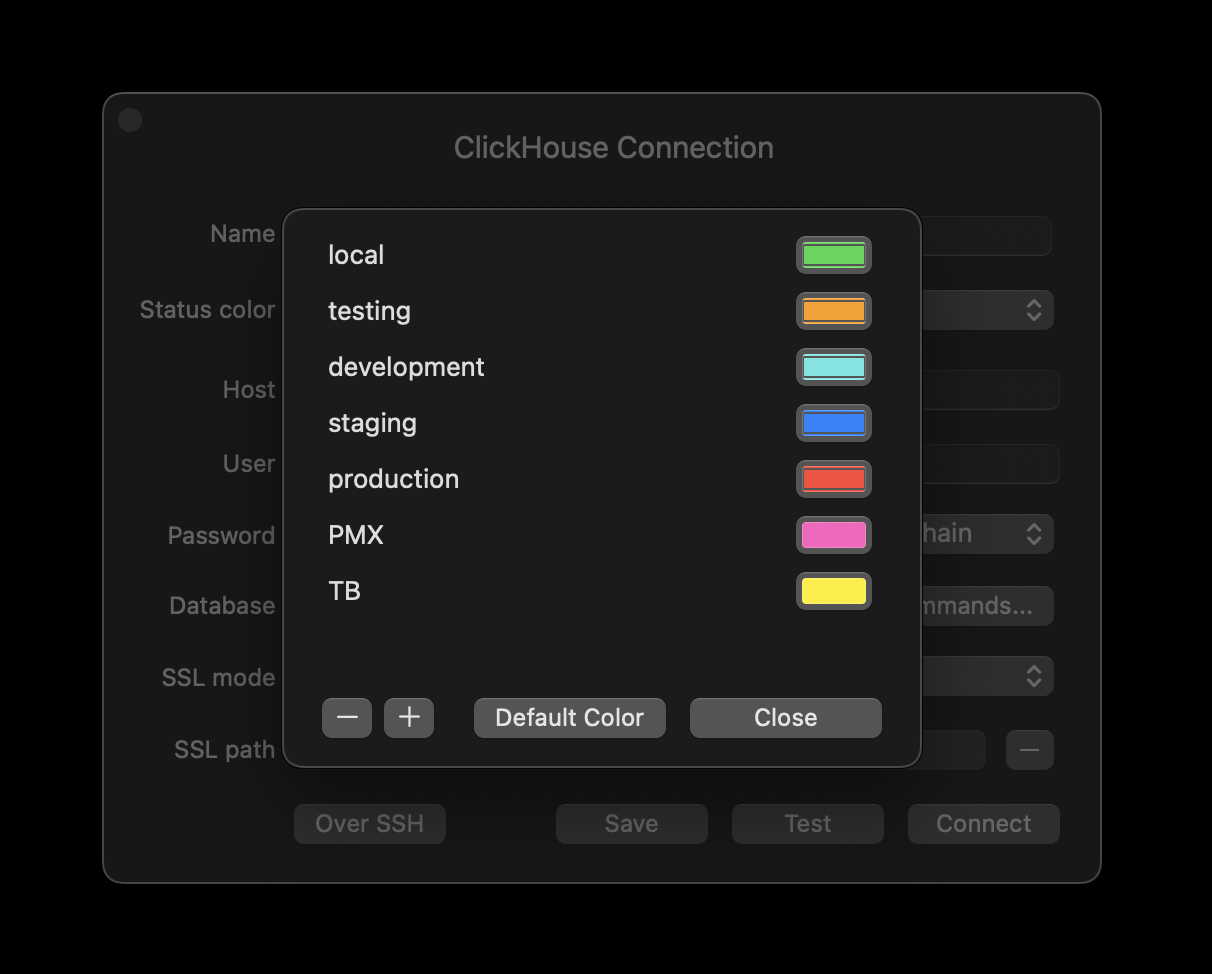 [Feature Request]: Adjust tag color and/or ability to hide the tag on Database selection page ...