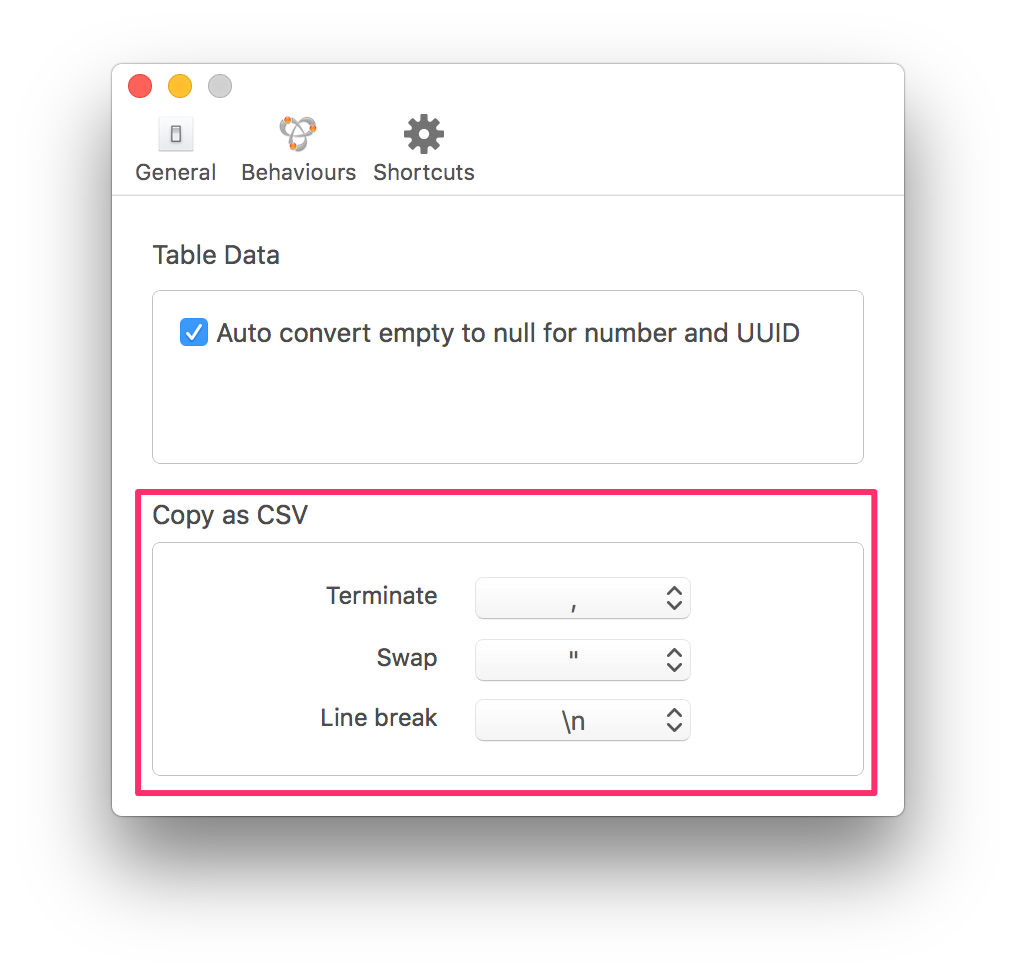 Allow for more delimiters in "right click copy as" in query results · Issue #139 · TablePlus ...