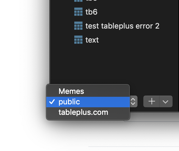 External schema/table(s) are not visible on RedShift · Issue #1297 · TablePlus/TablePlus · GitHub