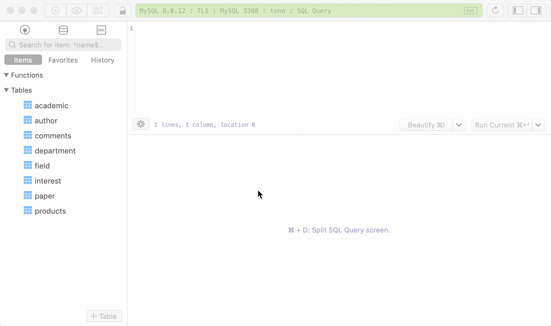 Feature Request: Query Favorite/Snippet Placeholders · Issue #1652 · TablePlus/TablePlus · GitHub