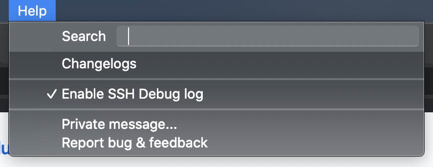 Can T Backup Mysql Db Connected Over Ssh · Issue 1658 · Tableplus Tableplus · Github