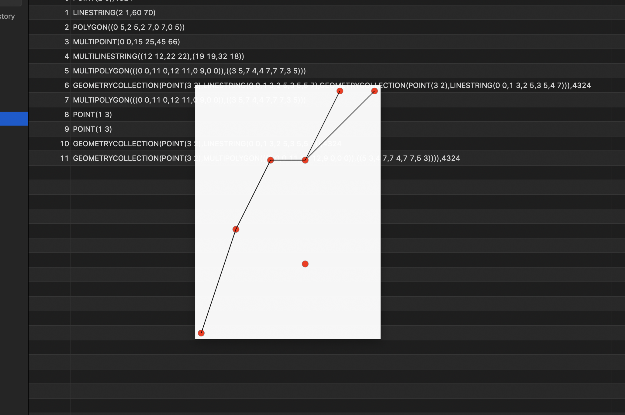 Feature Request: Add Spatial and Geometry viewer · Issue #1436 · TablePlus/TablePlus · GitHub