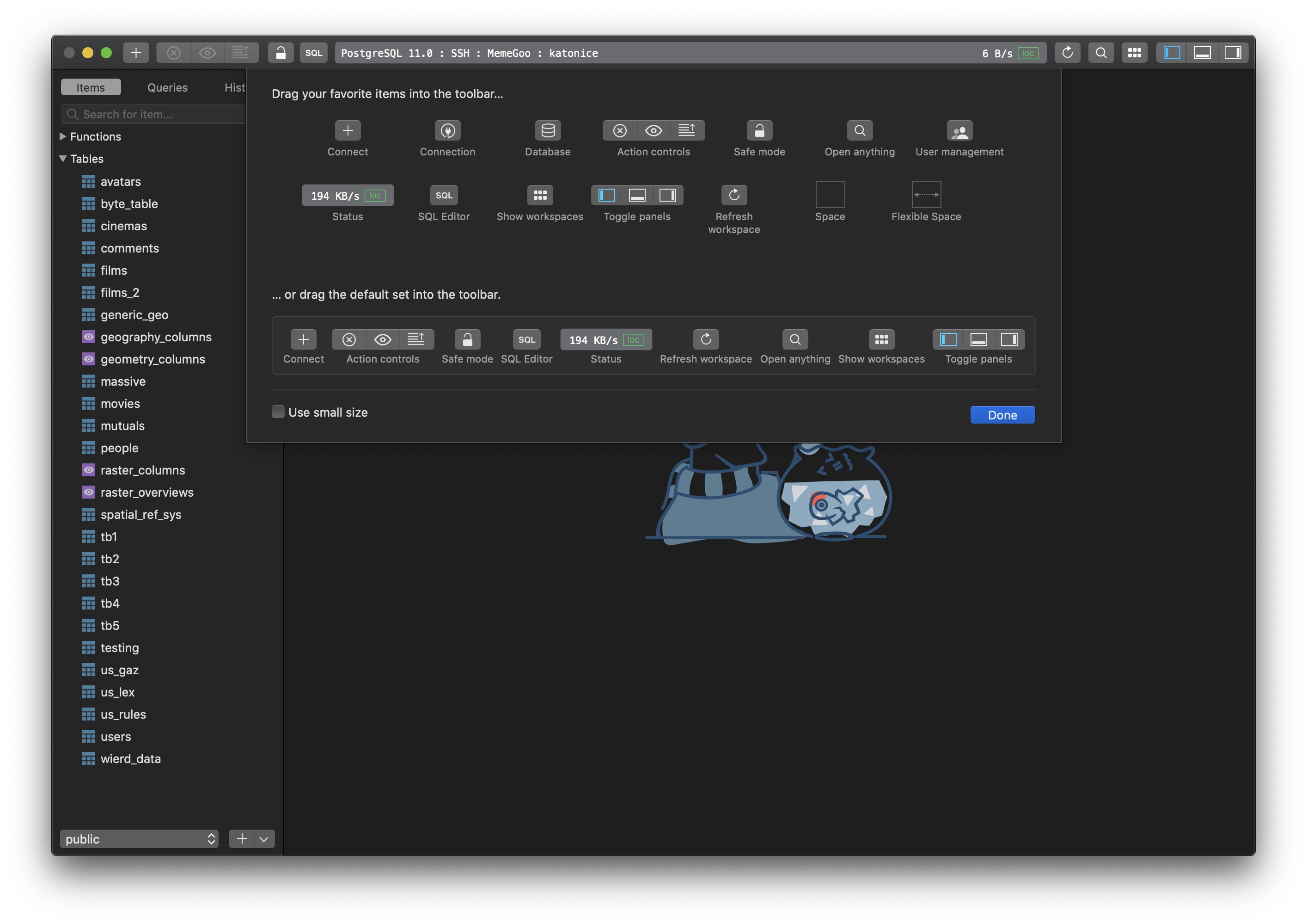 [UI] Revert Reload button to left side · Issue #1890 · TablePlus/TablePlus · GitHub