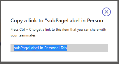 Issue when using pages.shareDeepLink · Issue #1401 · OfficeDev/microsoft-teams-library-js · GitHub