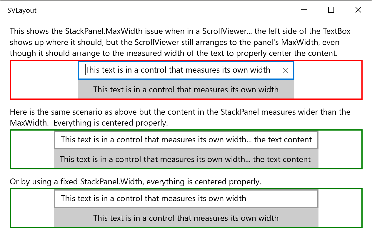 ScrollViewer fails to arrange child element properly when using ...