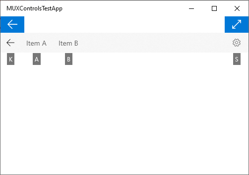 Navigationview Unable To Set Access Key On Back And Settings Buttons · Issue 941 · Microsoft