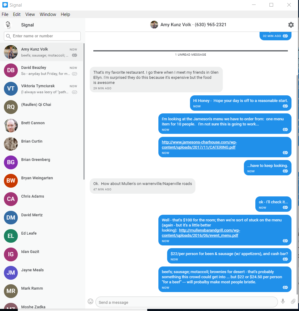 windows signal-desktop fails to show msgs posted from itself · Issue #2834 · signalapp/Signal ...