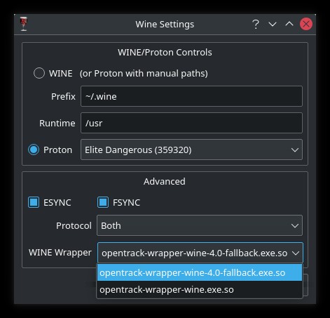 Discussion: Wine/Proton handling improvements · Issue #1260 · opentrack/opentrack · GitHub