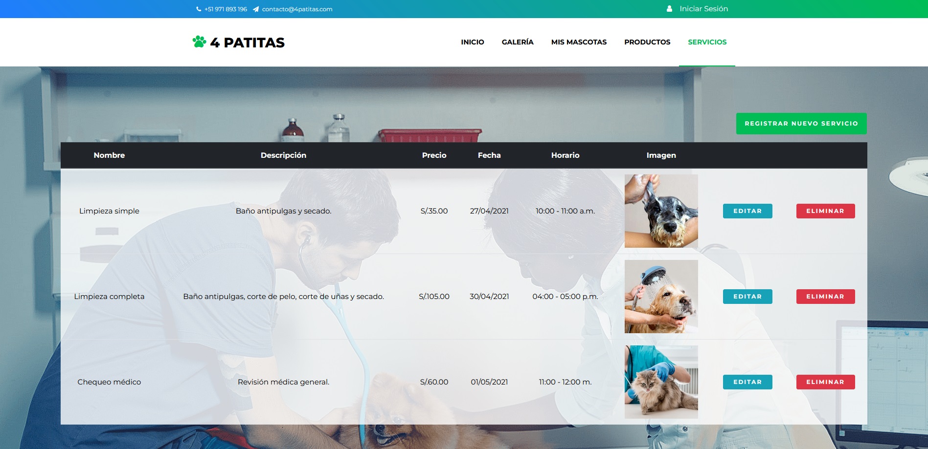 GitHub - jafr0691/mis-mascota-plantilla: Plantilla para servicio de veterinario