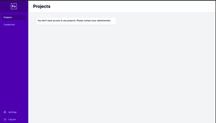 Notify users when they do not have access to any projects · Issue #161 · OpenFn/lightning · GitHub