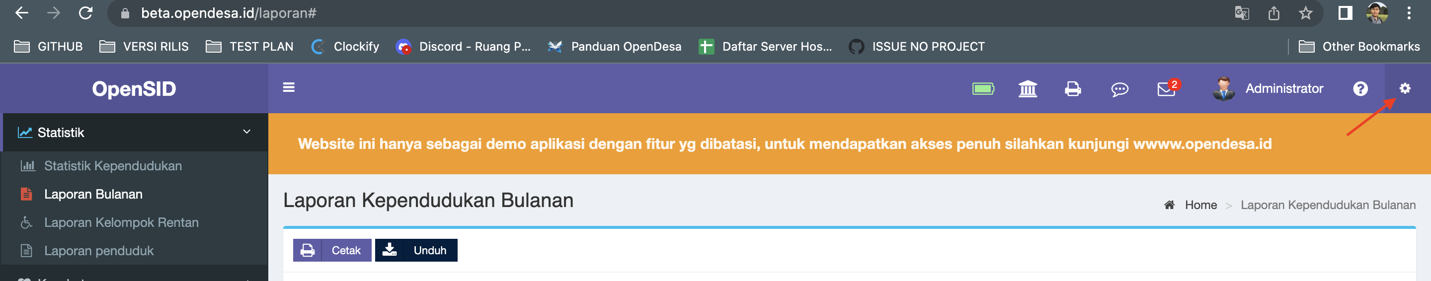 Bug/error: modal pengaturan tiap modul tidak berfungsi · Issue #5915 · OpenSID/OpenSID · GitHub