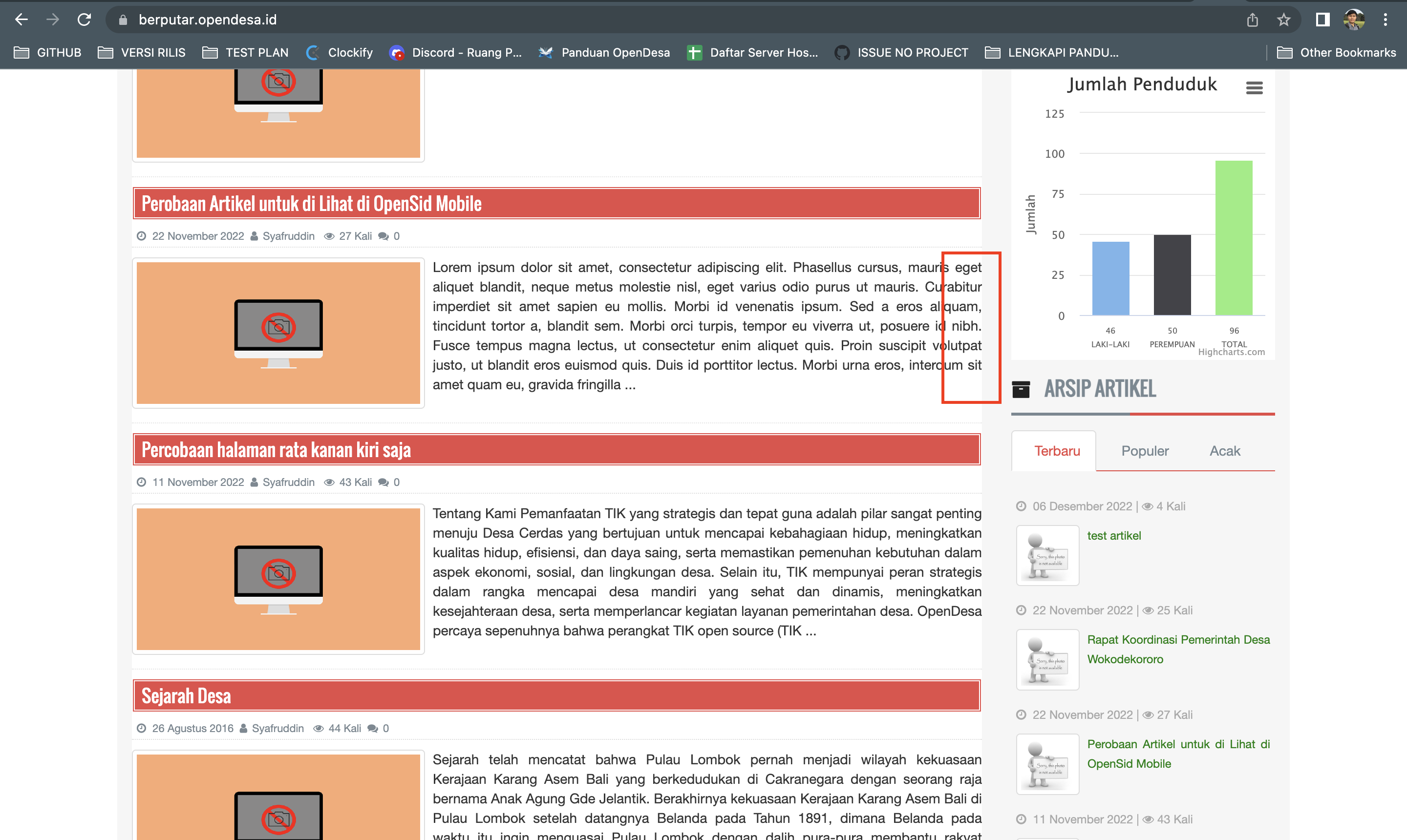 Bug/error: tema natra artikel home beri jarak samping kanan · Issue #6102 · OpenSID/OpenSID · GitHub