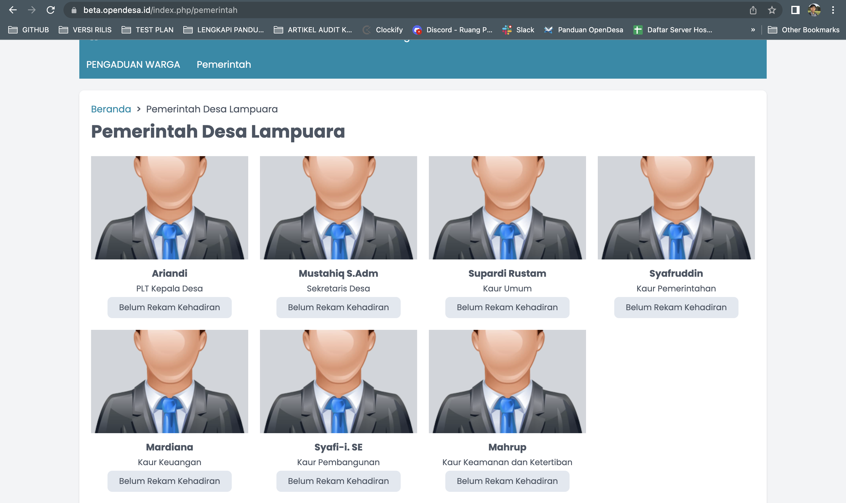 Bug/error: nama aparatur desa tidak muncul jika nama sama · Issue #6204 · OpenSID/OpenSID · GitHub