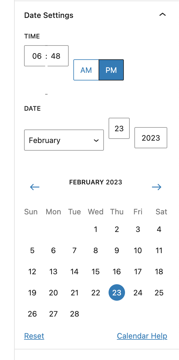 DateTimePicker: Layout issues · Issue #49520 · WordPress/gutenberg · GitHub