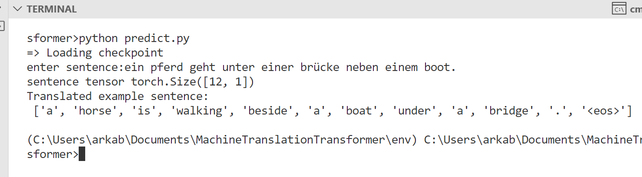 GitHub - arka57/German-to-English-Translation-Using-Transformer: A ...