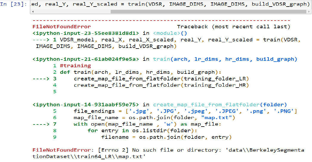 VDSR_model, real_X, real_X_scaled, real_Y, real_Y_scaled = train(VDSR ...