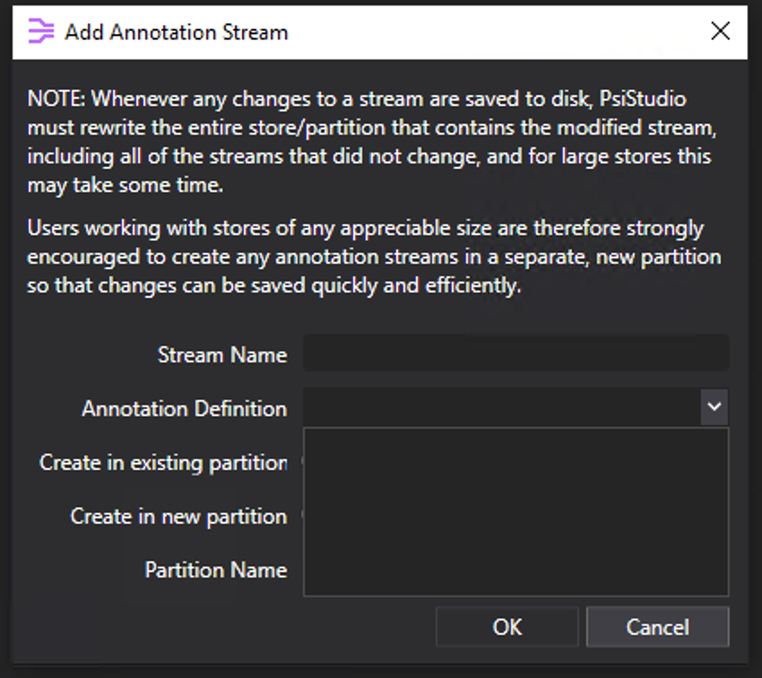 How to creating Annotation Definition for Annotation Streams? · Issue #78 · microsoft/psi · GitHub