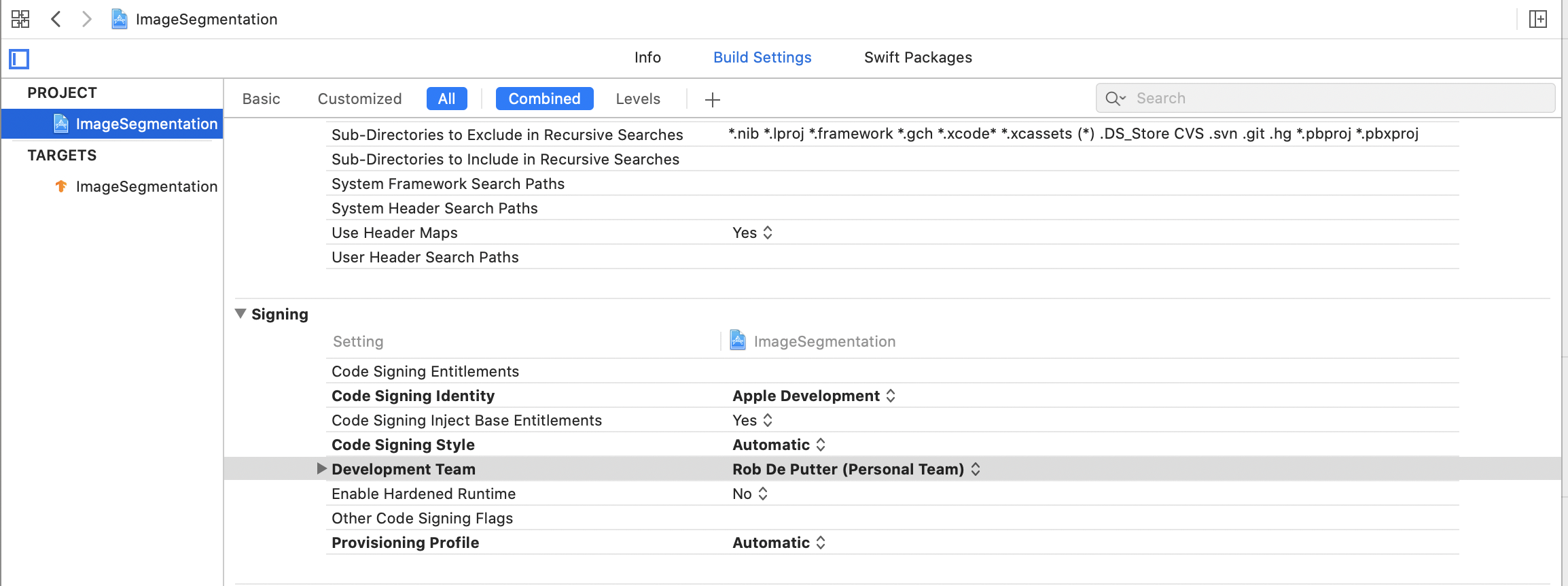 TensorFlow Lite image_segmentation example for iOS doesn't build ...