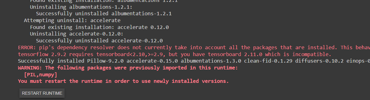 Extension could not start on google colab TypeError: 'type' object is not subscriptable · Issue ...