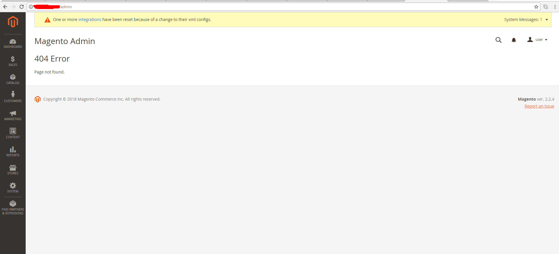 Admin startup page issue. · Issue #15815 · magento/magento2 · GitHub