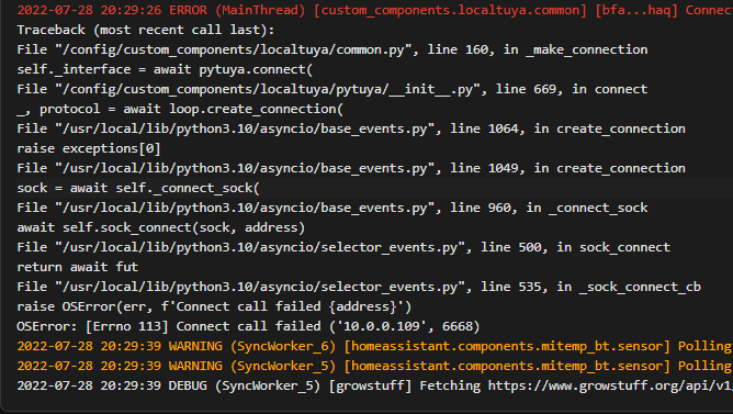Config Flow: edit fails to save; without clear error message (0.24.3) - minor UX bug? · Issue ...