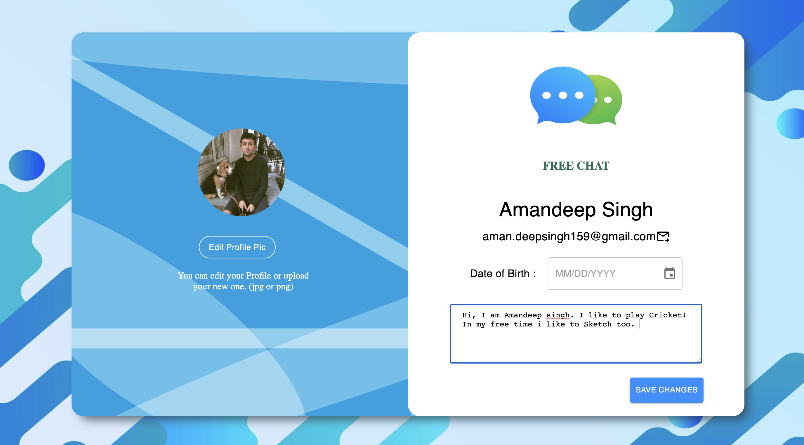 GitHub - Tripurari-kumar/My-messenger