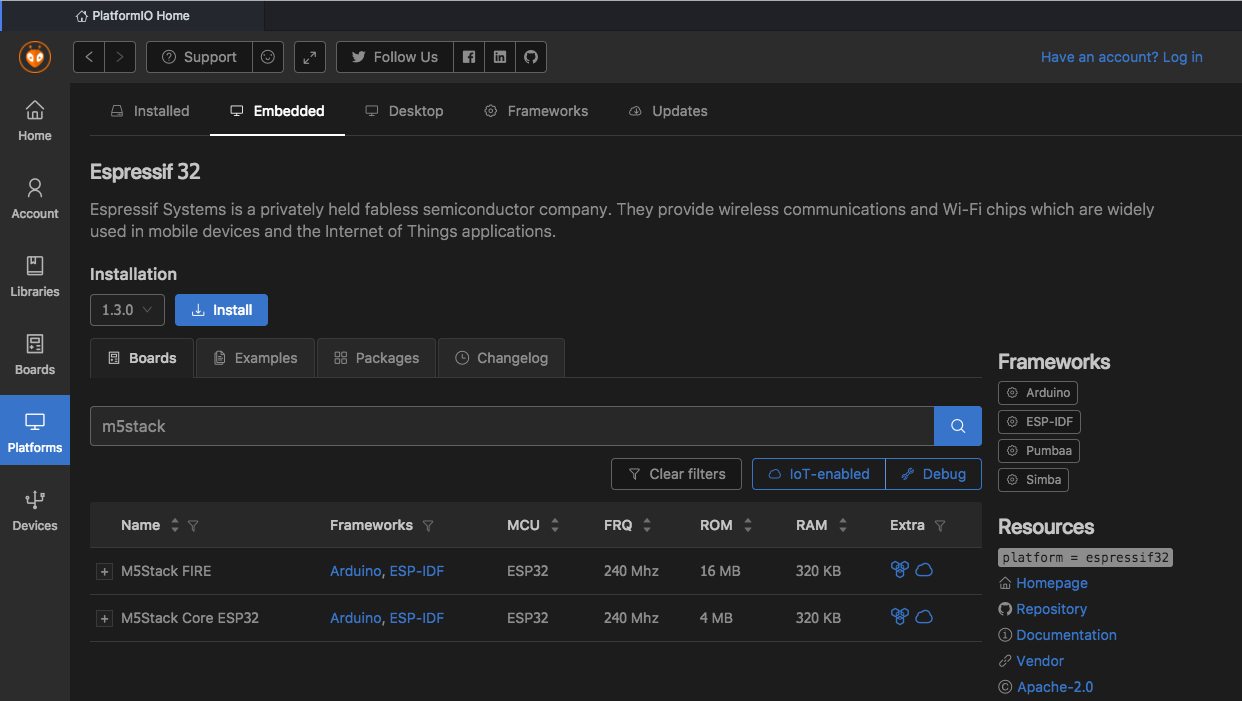 Platform IO · Issue #247 · luc-github/ESP3D · GitHub