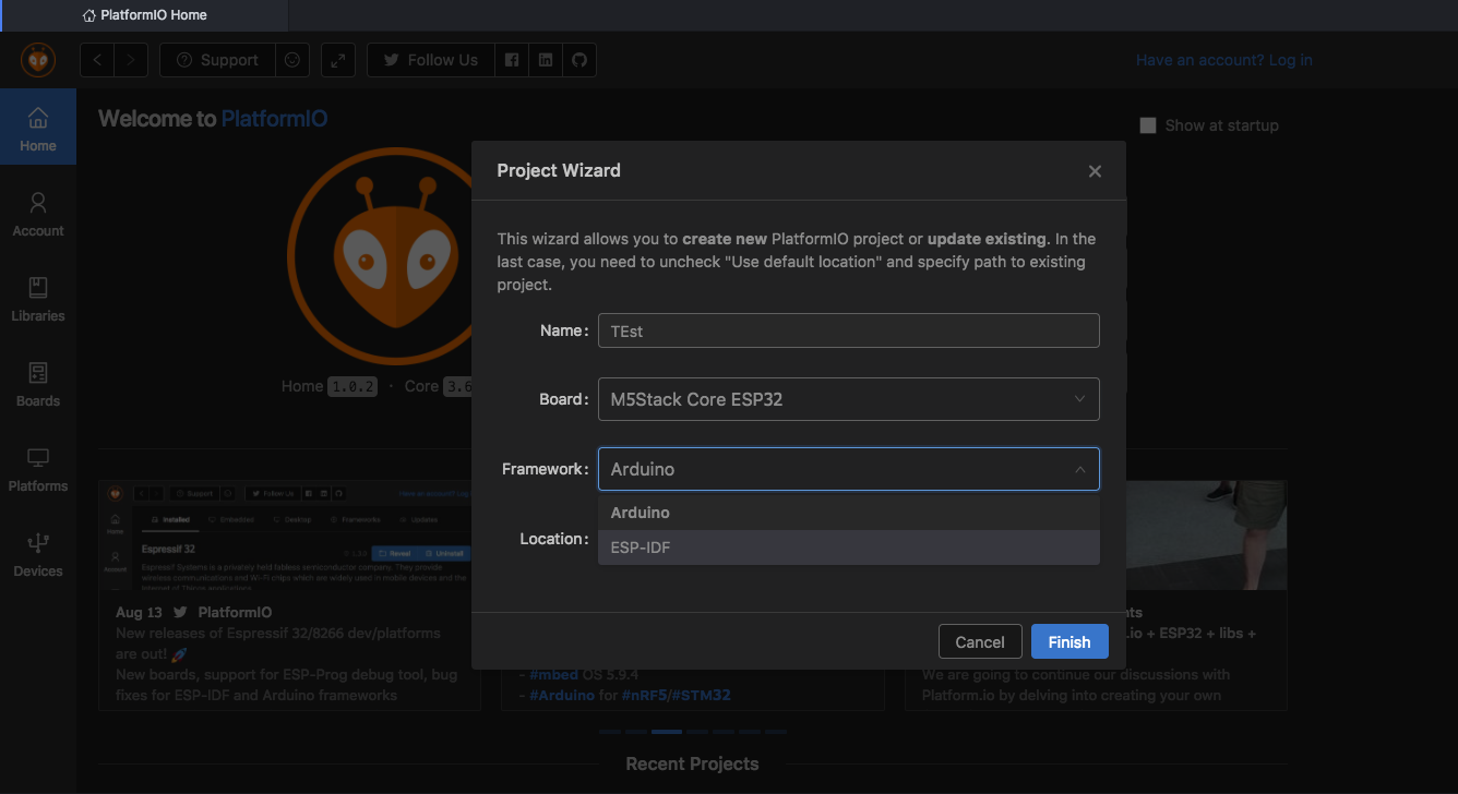 Platform IO · Issue #247 · luc-github/ESP3D · GitHub