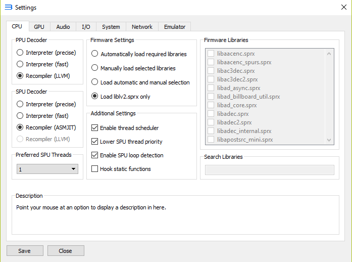 SPU: Unknown command (cmd=0, lsa=0x2d80, ea=0x3fe11b85, tag=0x0, size ...