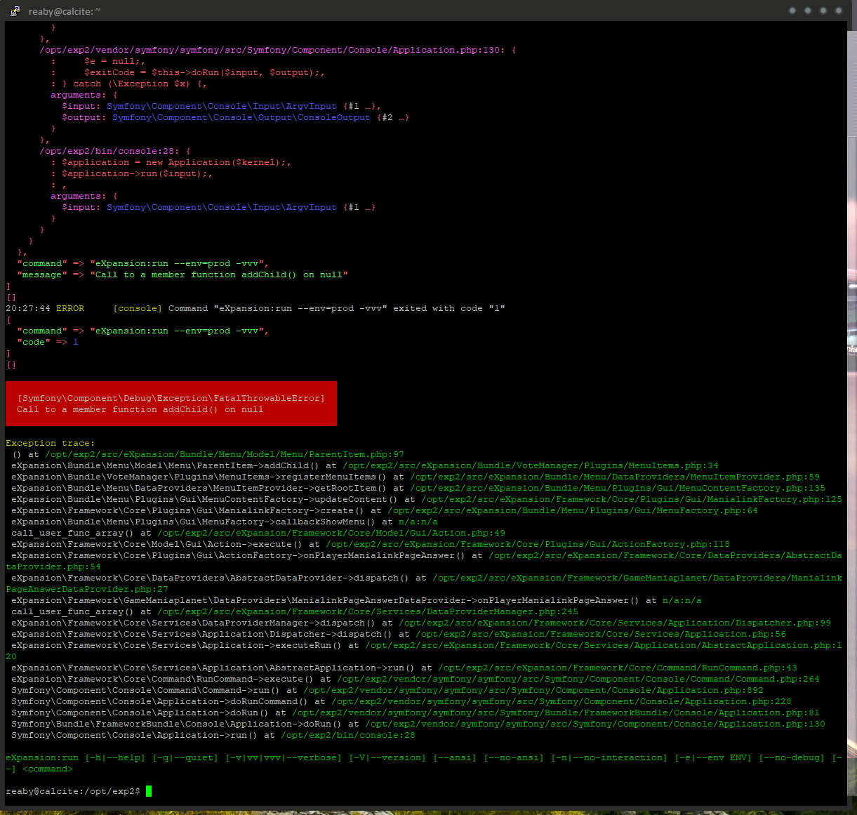 Menu Fails To Open With An Error · Issue 350 · Expansionpluginpack