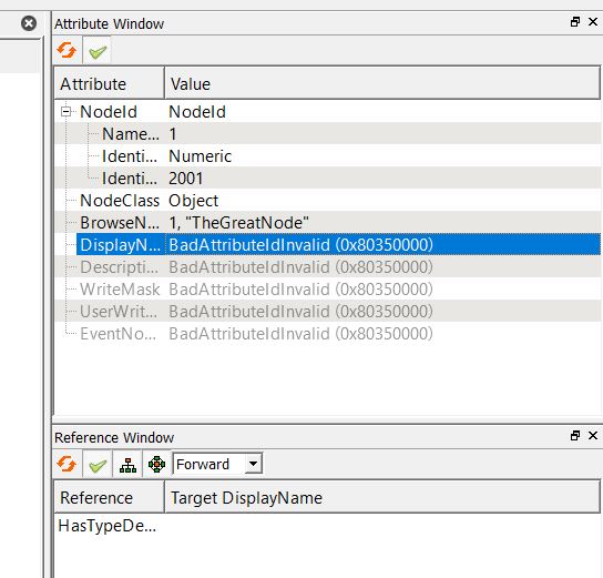 UA_Client_addObjectNode and UA_Client_addVariableNode, are adding node to server but without ...