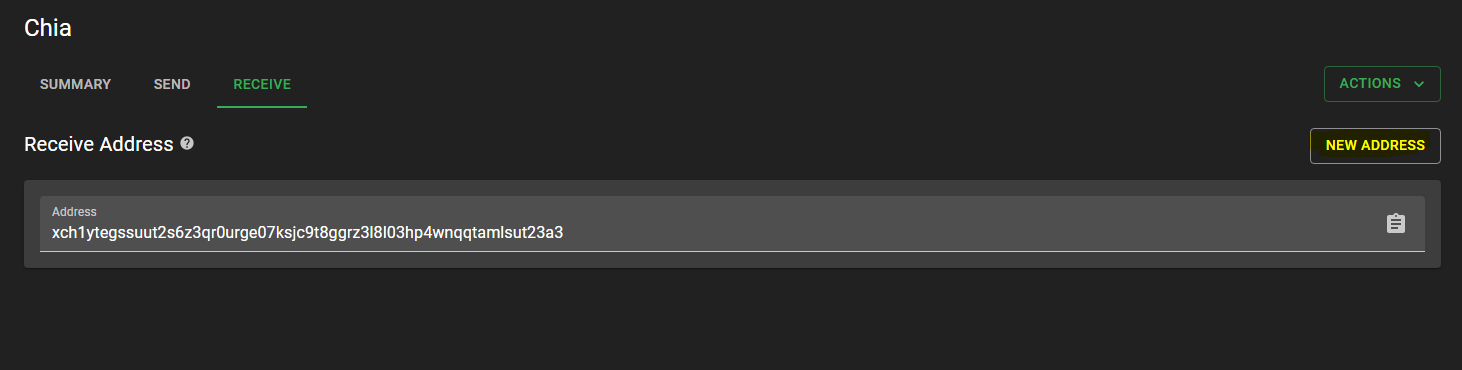 [Bug] Chia wallet get_address is buggy in CLI and GUI · Issue #12667 · Chia-Network/chia ...
