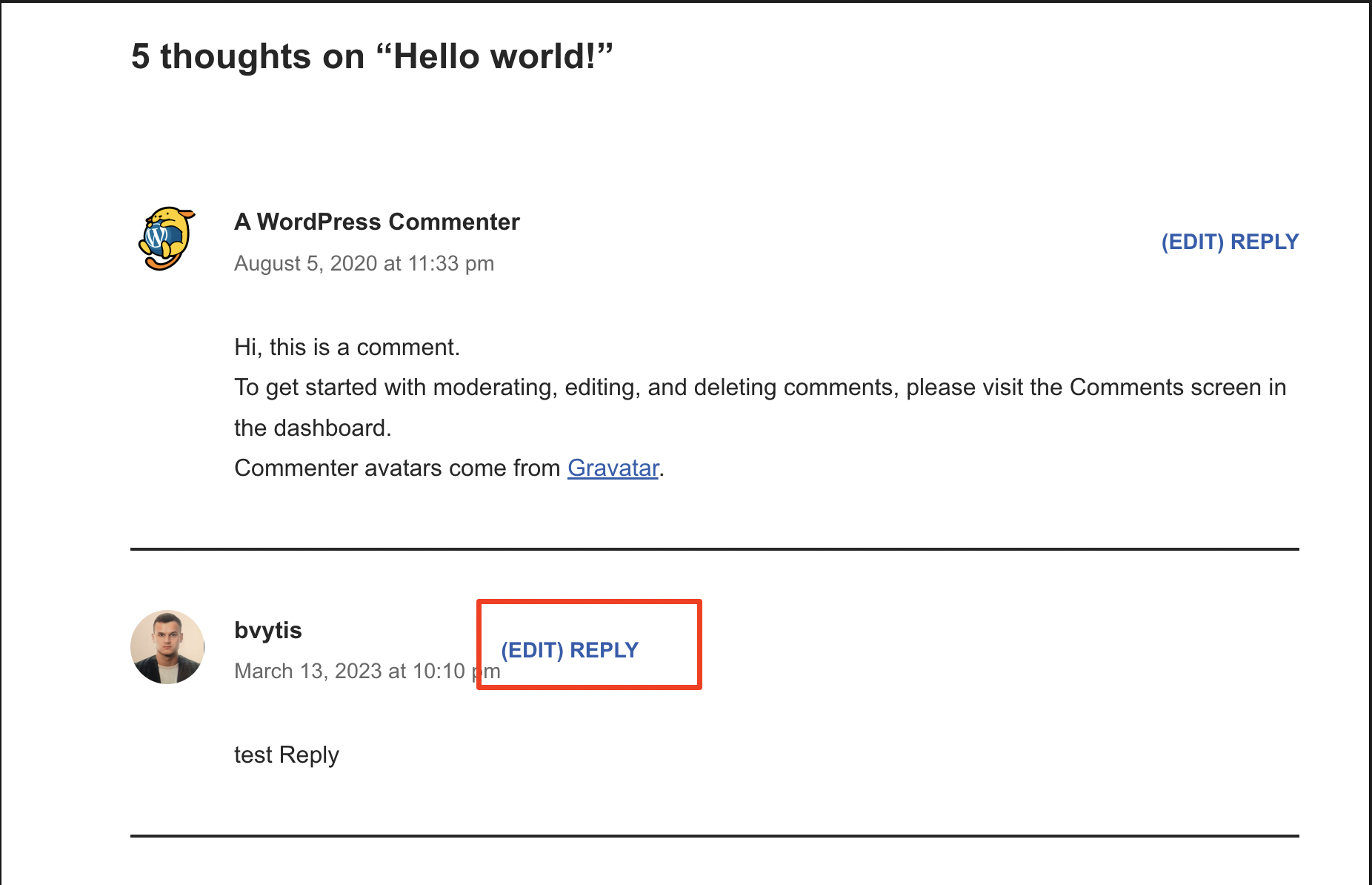 Reply button in comments not aligned correctly for short comments · Issue #3884 · Codeinwp/neve ...