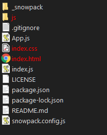 Output files of snowpack build when using webpack · FredKSchott snowpack · Discussion #2250 · GitHub