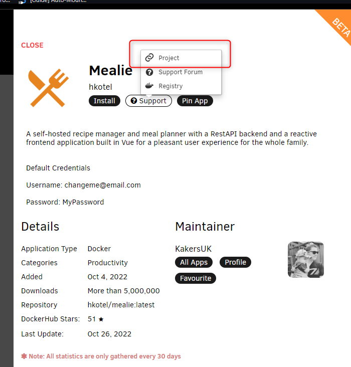 [META] Mealie Demo page using an expired SSL certificate · Issue #1776 · mealie-recipes/mealie ...