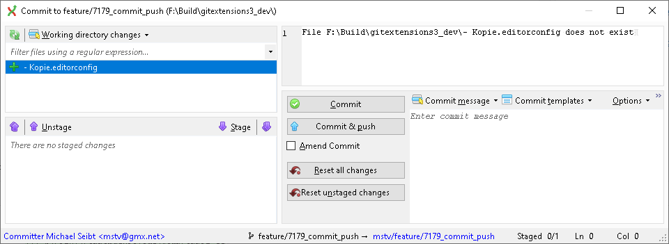 Push from empty FormCommit by mstv · Pull Request #9008 · gitextensions/gitextensions · GitHub
