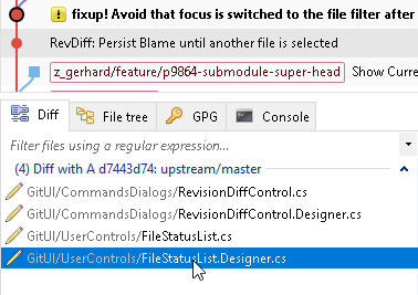 RevisionGrid: Restore selections after refresh · Issue #9884 · gitextensions/gitextensions · GitHub