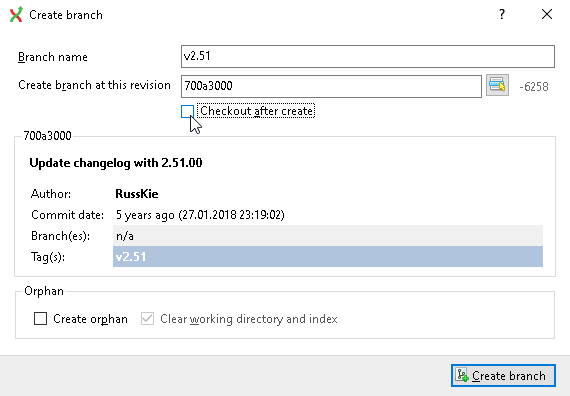 Feature Request Create A Worktree From A Tag · Issue 10279 · Gitextensionsgitextensions · Github 