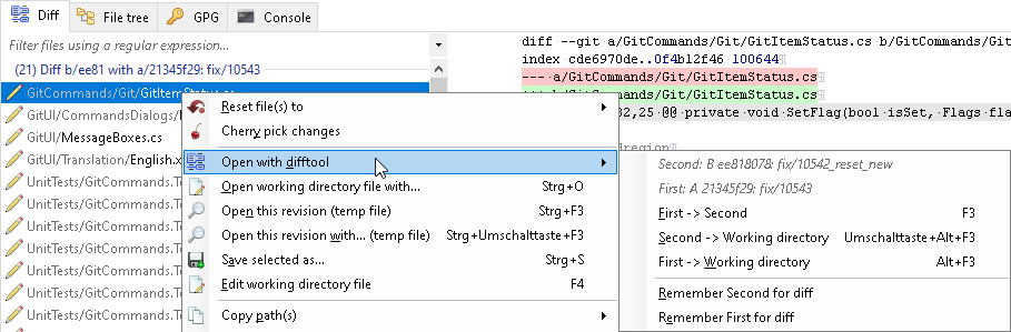 single file history only diffs · gitextensions gitextensions · Discussion #10578 · GitHub