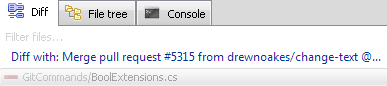 Diff list: Collapse indicator of headings not clickable and can be invisible · Issue #5332 ...