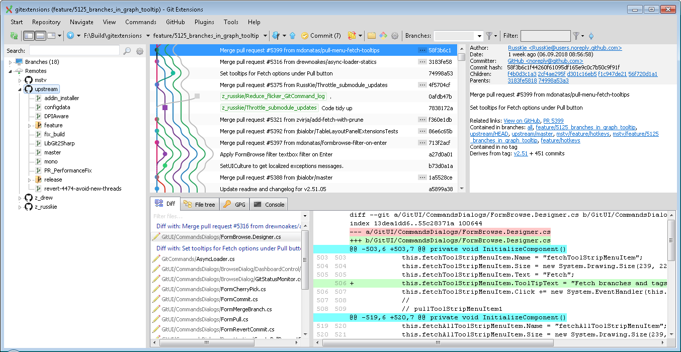 Diff Header font color may be unreadable · Issue #5435 · gitextensions/gitextensions · GitHub