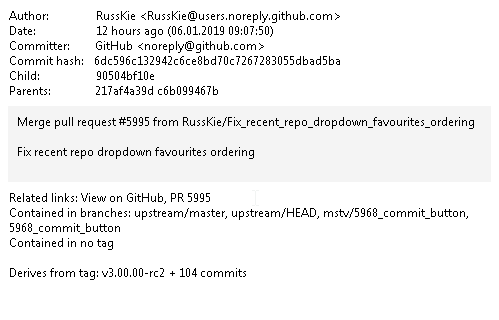 Copy Commit Info distorts the Commit Info display · Issue #6045 · gitextensions/gitextensions ...