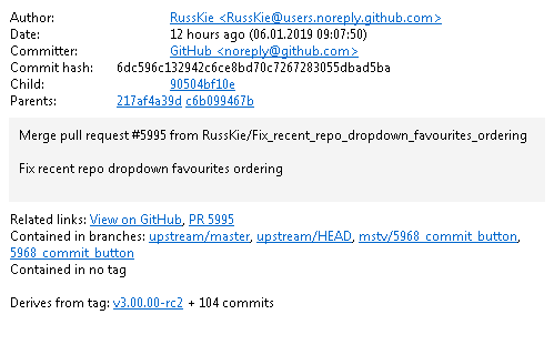 Copy Commit Info distorts the Commit Info display · Issue #6045 · gitextensions/gitextensions ...