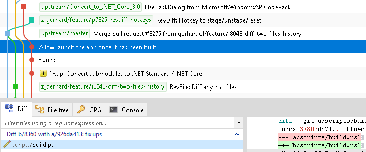 Restore FileStatusList focus after GoToChild/Parent by mstv · Pull Request #8287 · gitextensions ...